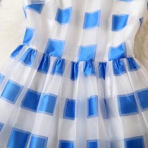 Square Grid Dress on Luulla